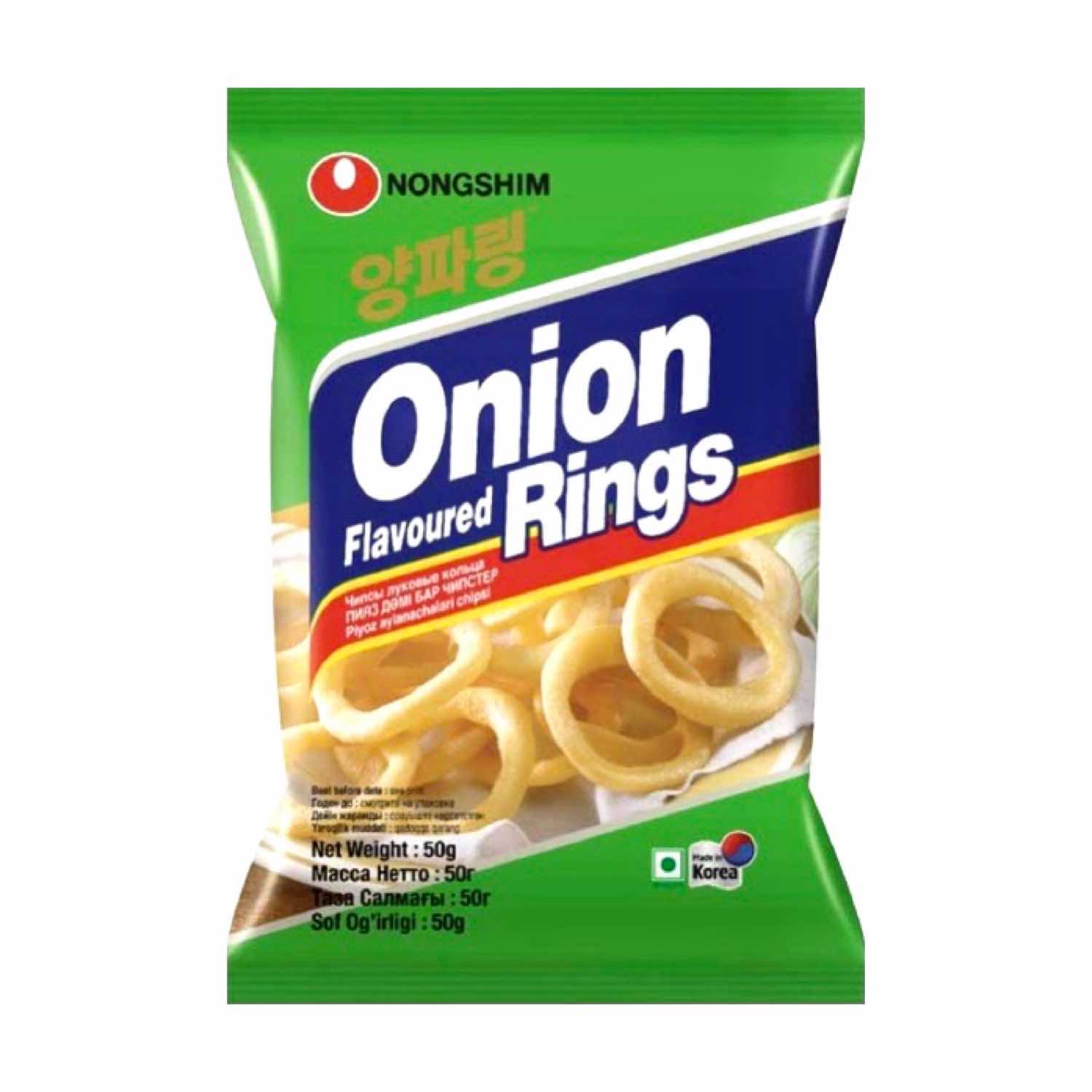 Nongshim Onion Rings Flavoured 农心洋葱圈 50g - Shop Oriental Online Supermarket
