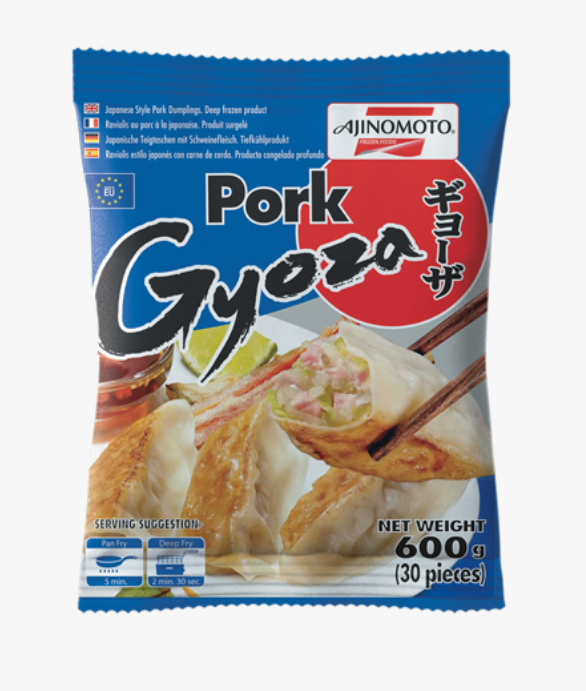 Ajinomoto Pork Gyoza 日本猪肉煎饺 600g - Shop Oriental Online Supermarket